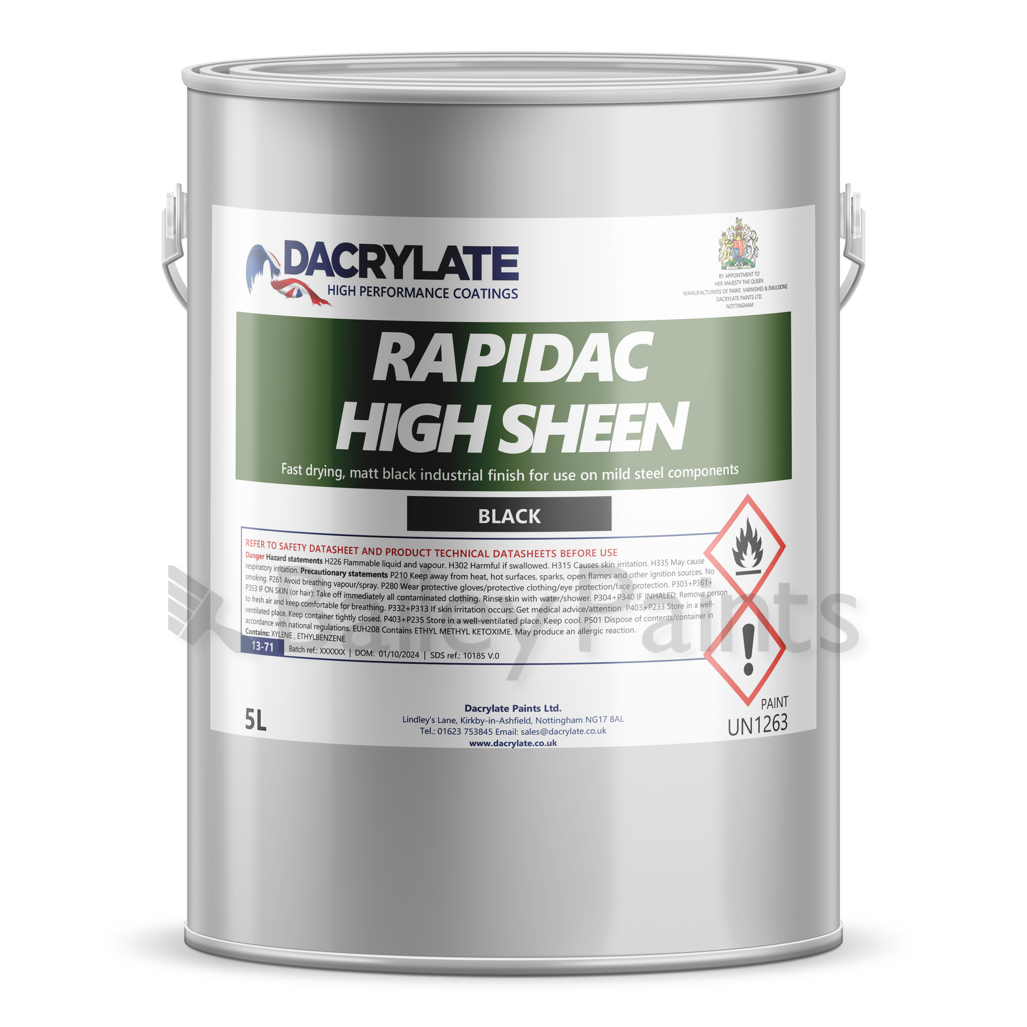 Dacrylate Rapidac High Sheen – Bailey Paints